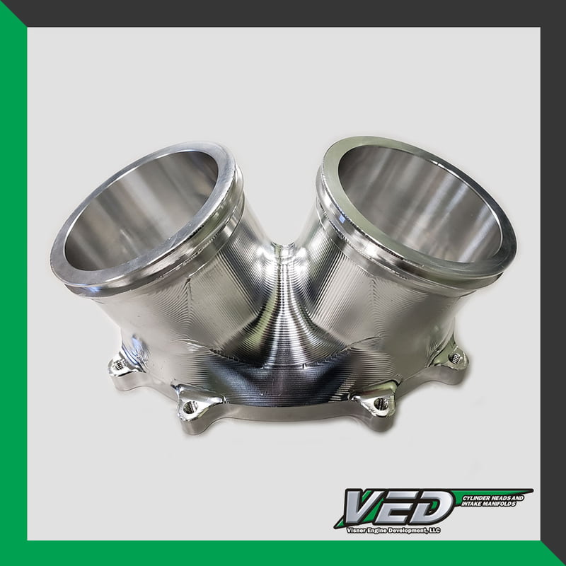 Oval Throttle Body - Dual 3" Standard V-Inlet DUAL O-RING